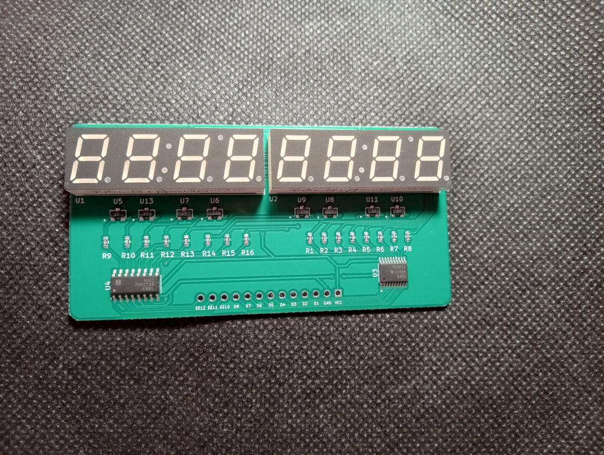 Purdue University ECE362 Seven-segment Display Board – Technological ...