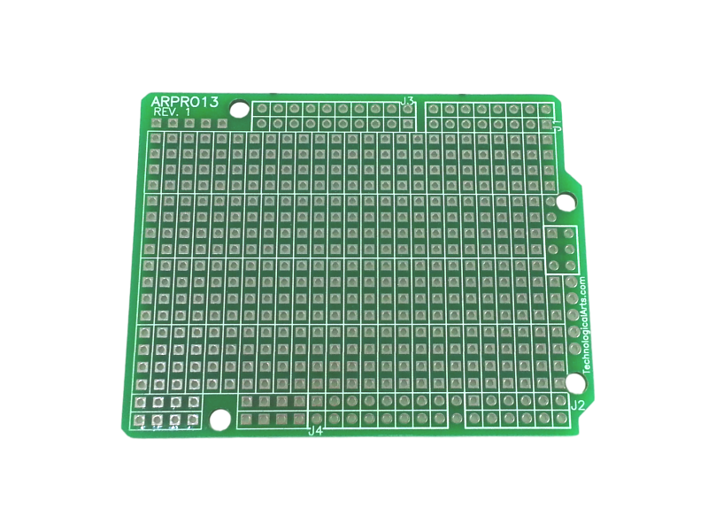 Arduino UNO-compatible Prototyping Shield 13 – Technological Arts LLC