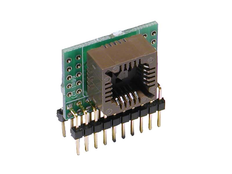 PLCC Adapter, 20-pin – Technological Arts LLC