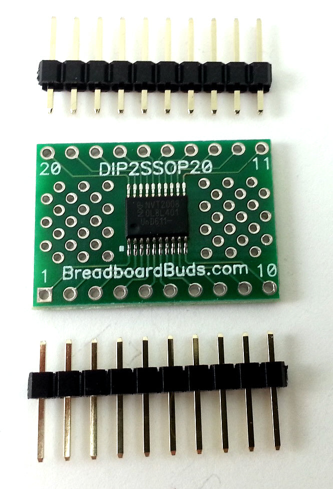 breakout board, level translator, NVT2008, 8-channel, low-cost ...